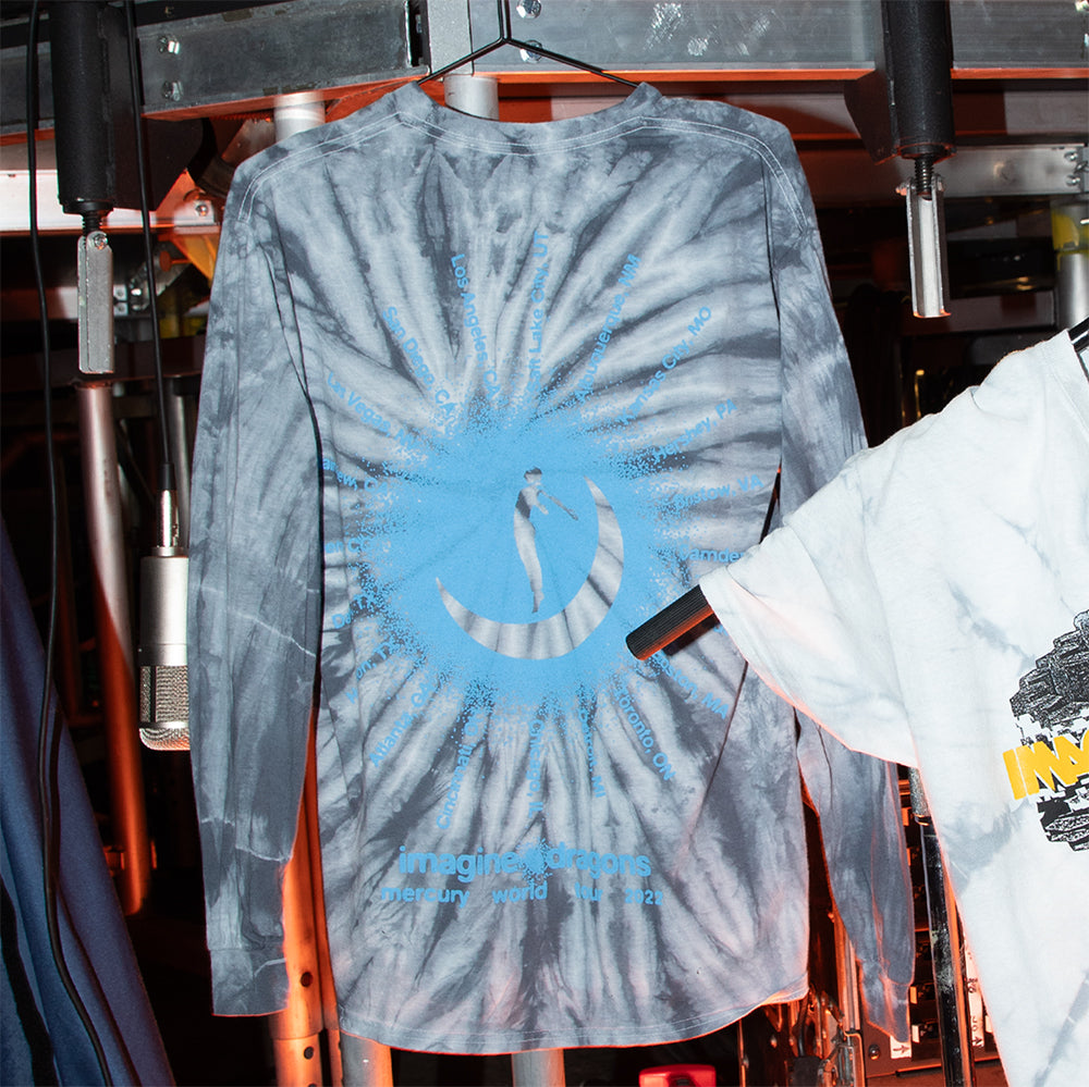 ID LOGO TIE DYE LONGSLEEVE T-SHIRT - Imagine Dragons Official Store