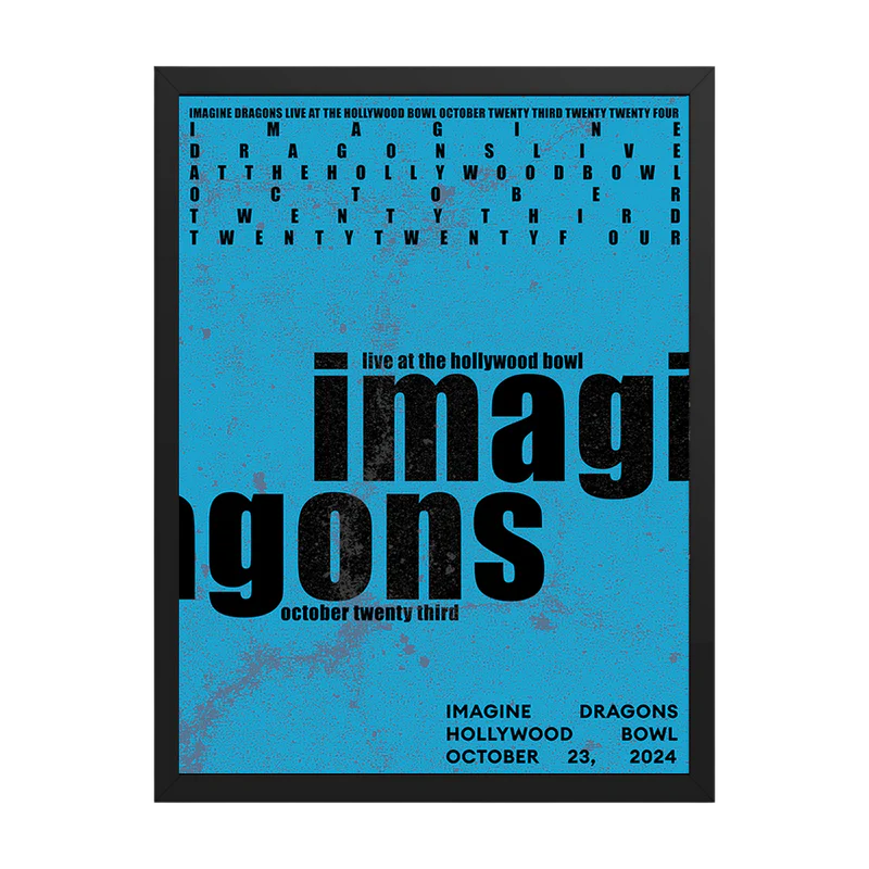 LA EVENT POSTER NIGHT 2 - Imagine Dragons Official Store