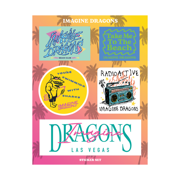 Sticker Sheet - Imagine Dragons Official Store