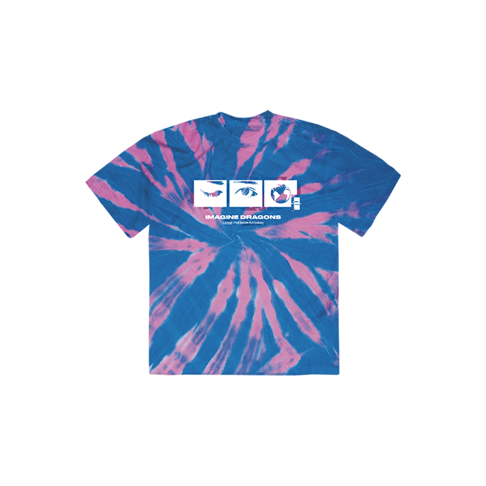Graphic Tie Dye Tour T Shirt Imagine Dragons Official Store